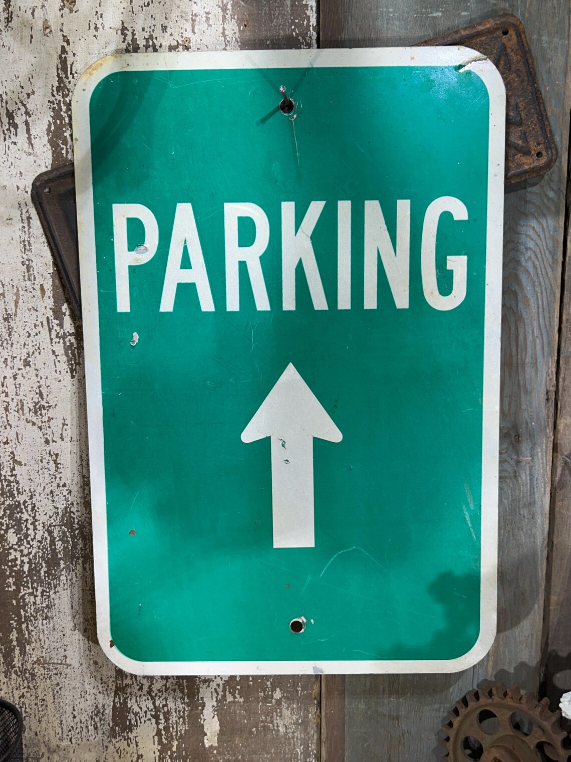 Parking Sign, Aluminum Reflecting - Etsy
