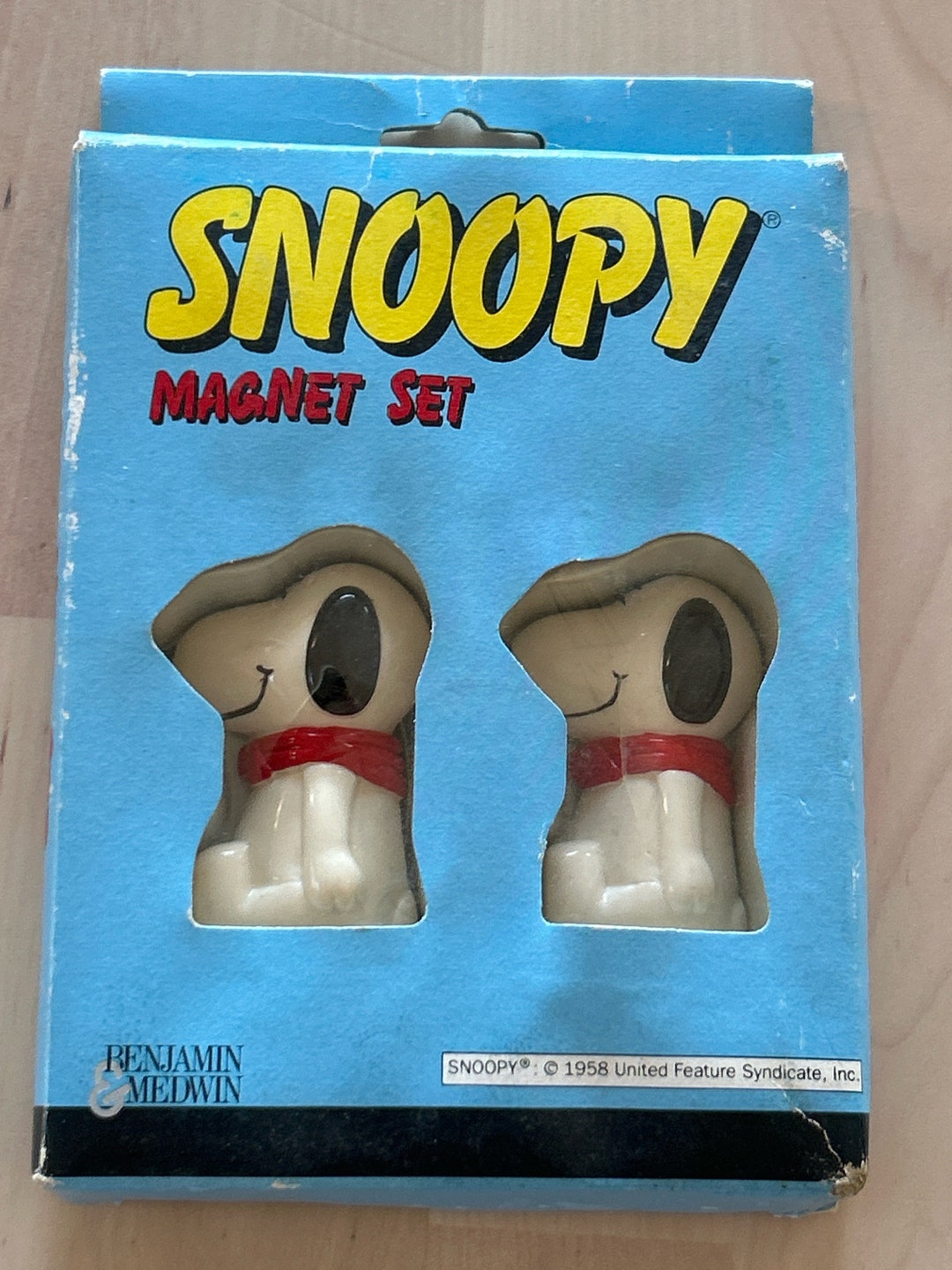 Snoopy, Peanuts, Magnet Set, 1958 United , Like New - Etsy