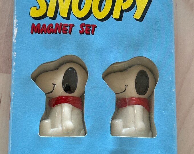 Snoopy, Peanuts, Magnet Set, 1958 United , Like New - Etsy