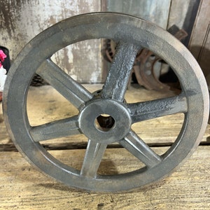 Vintage Pulley , Belt Pulley Wheel.industrial - Etsy