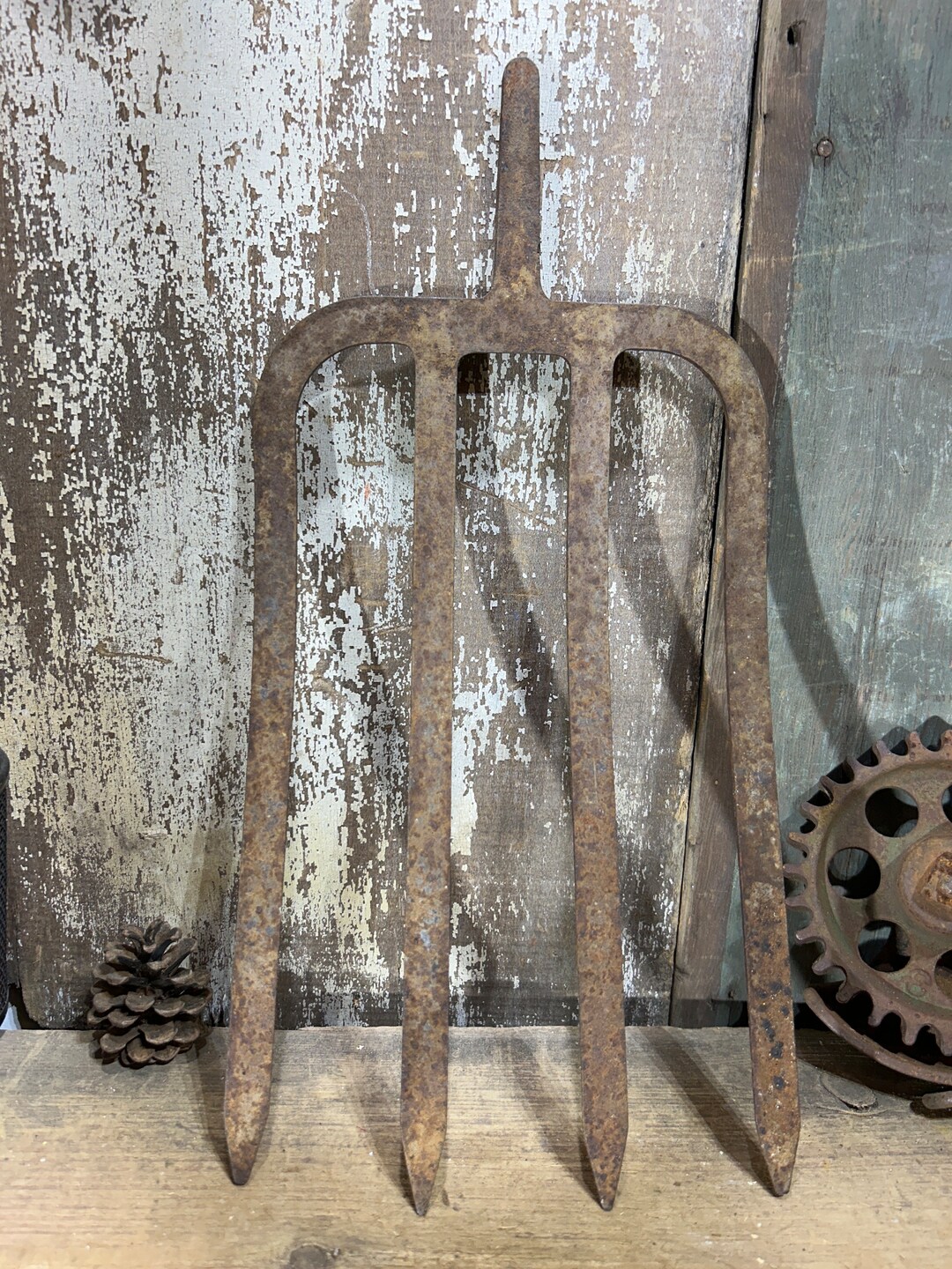 Antique Pitch Fork, From the Barn. Garden Fork, Potatoe Fork - Etsy