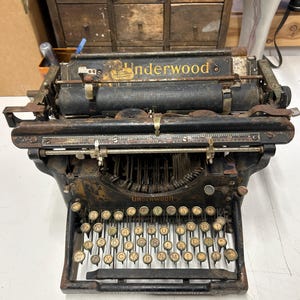 Antique Underwood Typewriter, , Office Decor. No 3 - Etsy