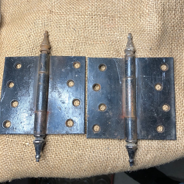 Antique Victorian Door Hinges - Etsy