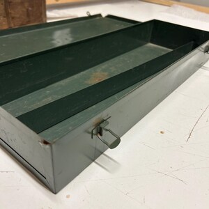 Metal Tool Box, Craft Box, Cleaned, Metal Crate Box. - Etsy