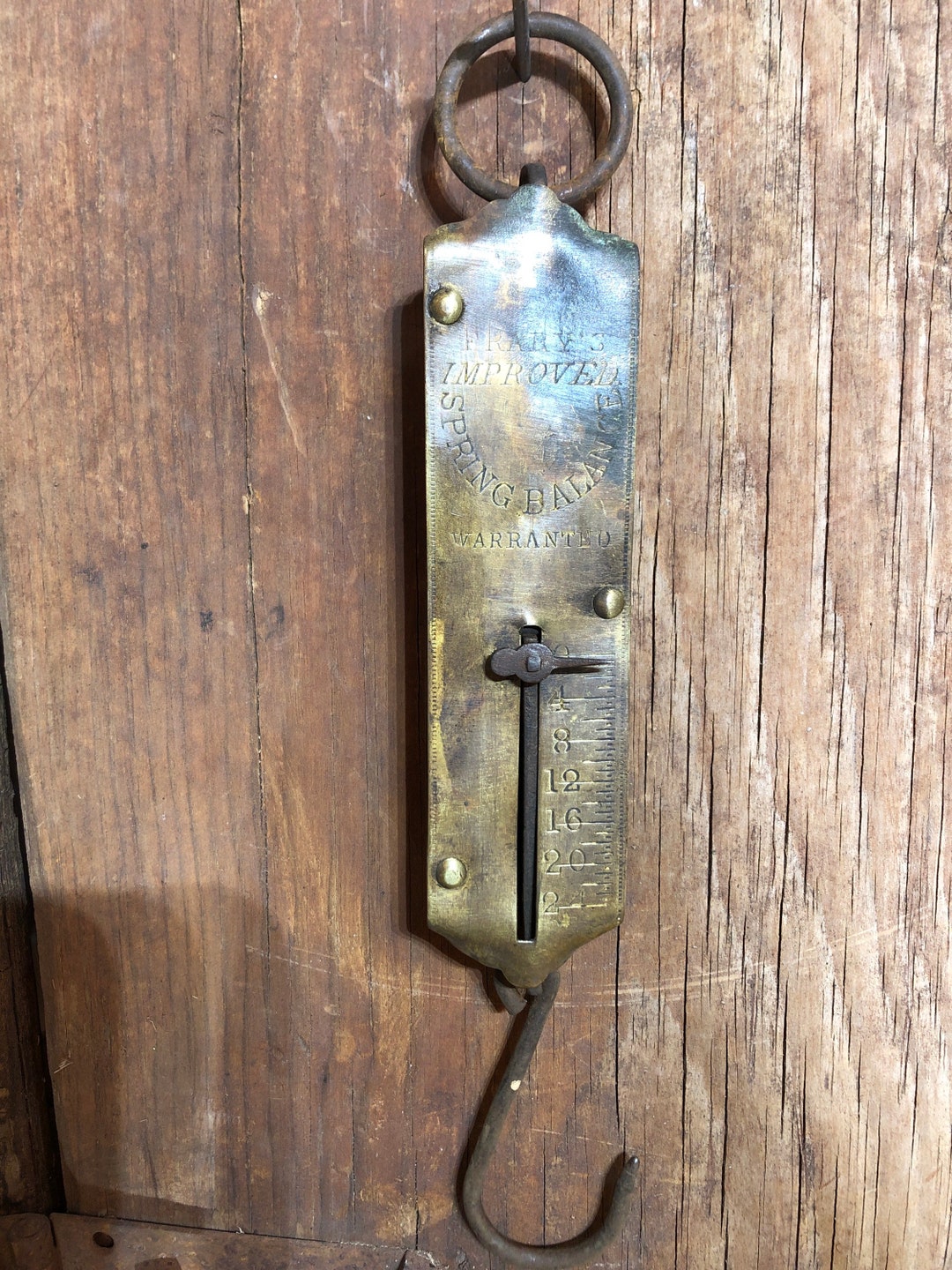 Frarys Improved Spring Balance Scale. Fish Weighing Scale - Etsy