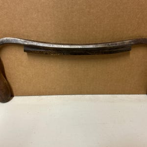 Vintage Lumberjack Timber Log Cabin Draw Knife , Farm Tool, Wood ...