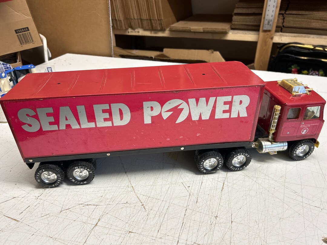 Vintage Sealed Power Nylint Toy Semi Truck - Etsy
