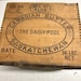 Vintage Rustic CANADIAN BUTTER BOX, Weathered Wooden Crate, Canadiana ...