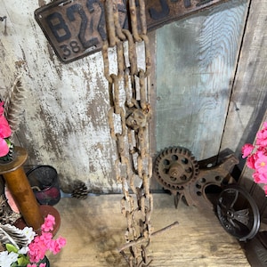 Vintage Cow Chain, Barn Chain , Farmyard. - Etsy