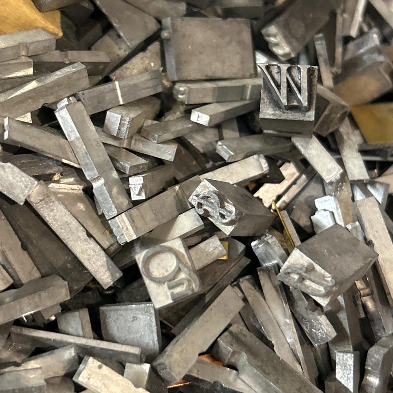 Type Letterpress - Etsy