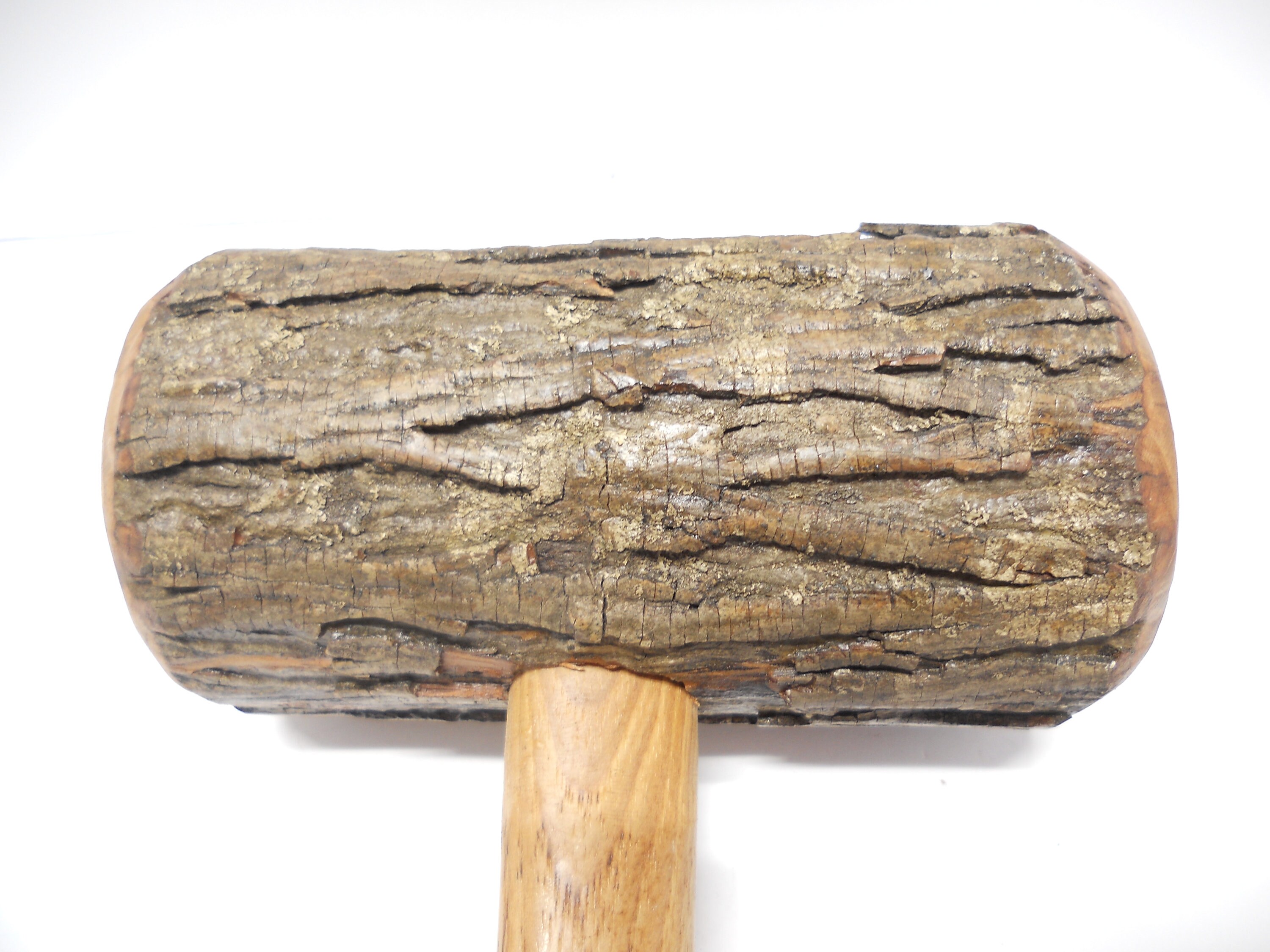 Vintage Wood Mallet Straight From the Tree. Cabon Decor - Etsy