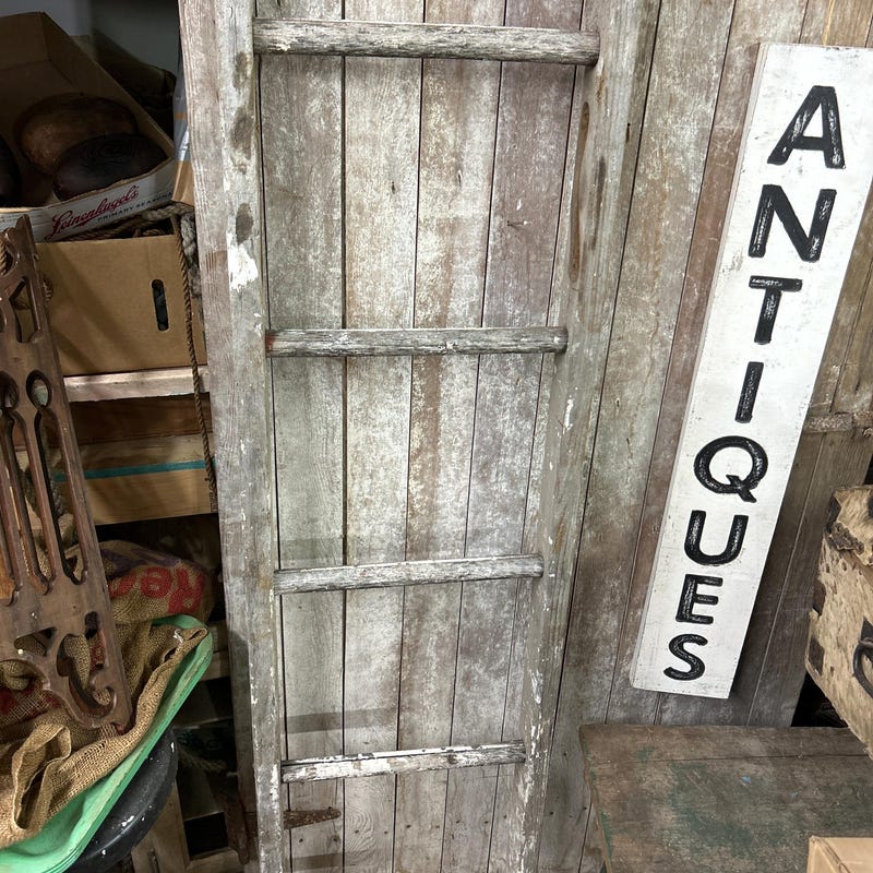 Primitive Ladder - Etsy