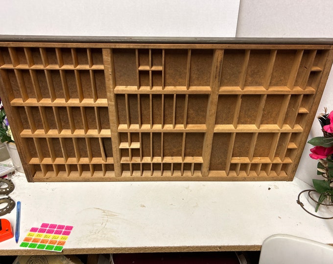 Antique Printer Drawer, Hamilton , Letterpress Tray, Typeset Tray - Etsy