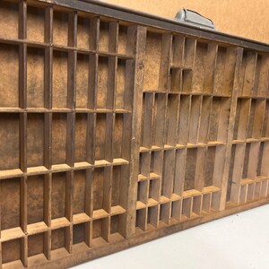 Letter Press Tray/printer Drawer. Cleaned, Wood Display - Etsy