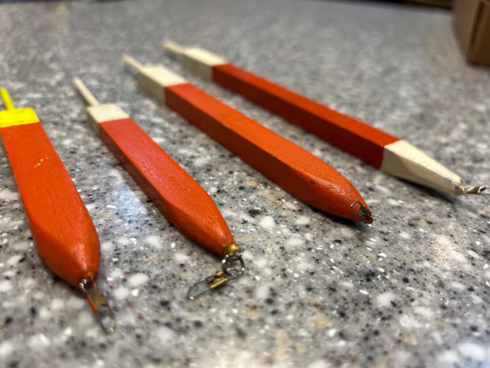 Vintage Handmade Wooden Fishing Bobber Floats - Etsy