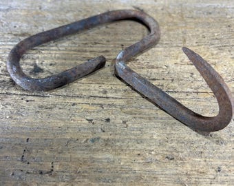 Forged Primitive Hay Hook, Bale Hook , Meat Hook. Straight From the ...