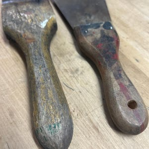 Vintage Paint Scrapers , Antique Tool - Etsy