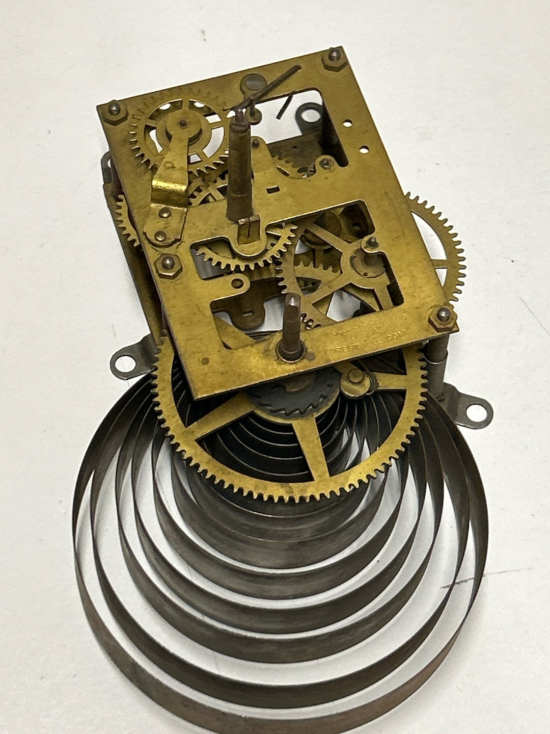 Antique Sessions Clock, Mechanical Mechanism , Steampunk, Clock Parts ...