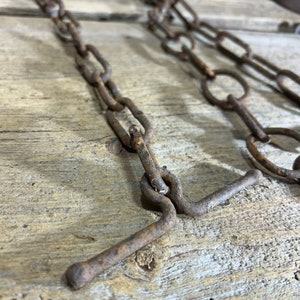 Vintage Cow Chain, Barn Chain , Farmyard. - Etsy