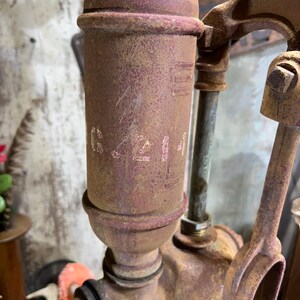 Vintage Well Pump.. Cistern Pump. ... Farm Salvage. Garden ,,red Jacket ...