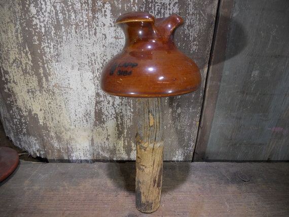 Vintage Electrical Power Pole Porcelain Insulator | Etsy