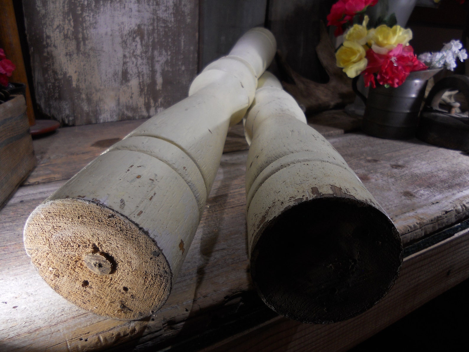 Vintage Table Legs Industrial Salvage Balusters Stairs | Etsy