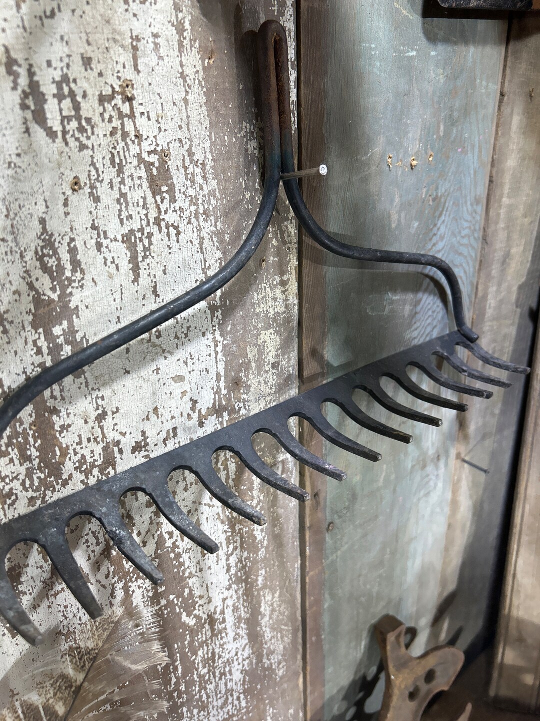 Garden Rake, Jewelry Hanger, Wine Glass Rack - Etsy