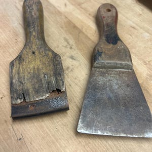 Vintage Paint Scrapers , Antique Tool - Etsy