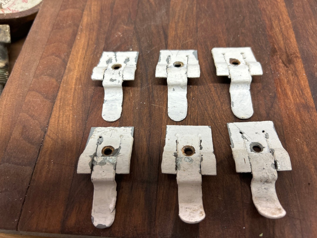 6 Metal Screen Windows , Storm Windows Handles. Snaps, Closers, Hangers ...