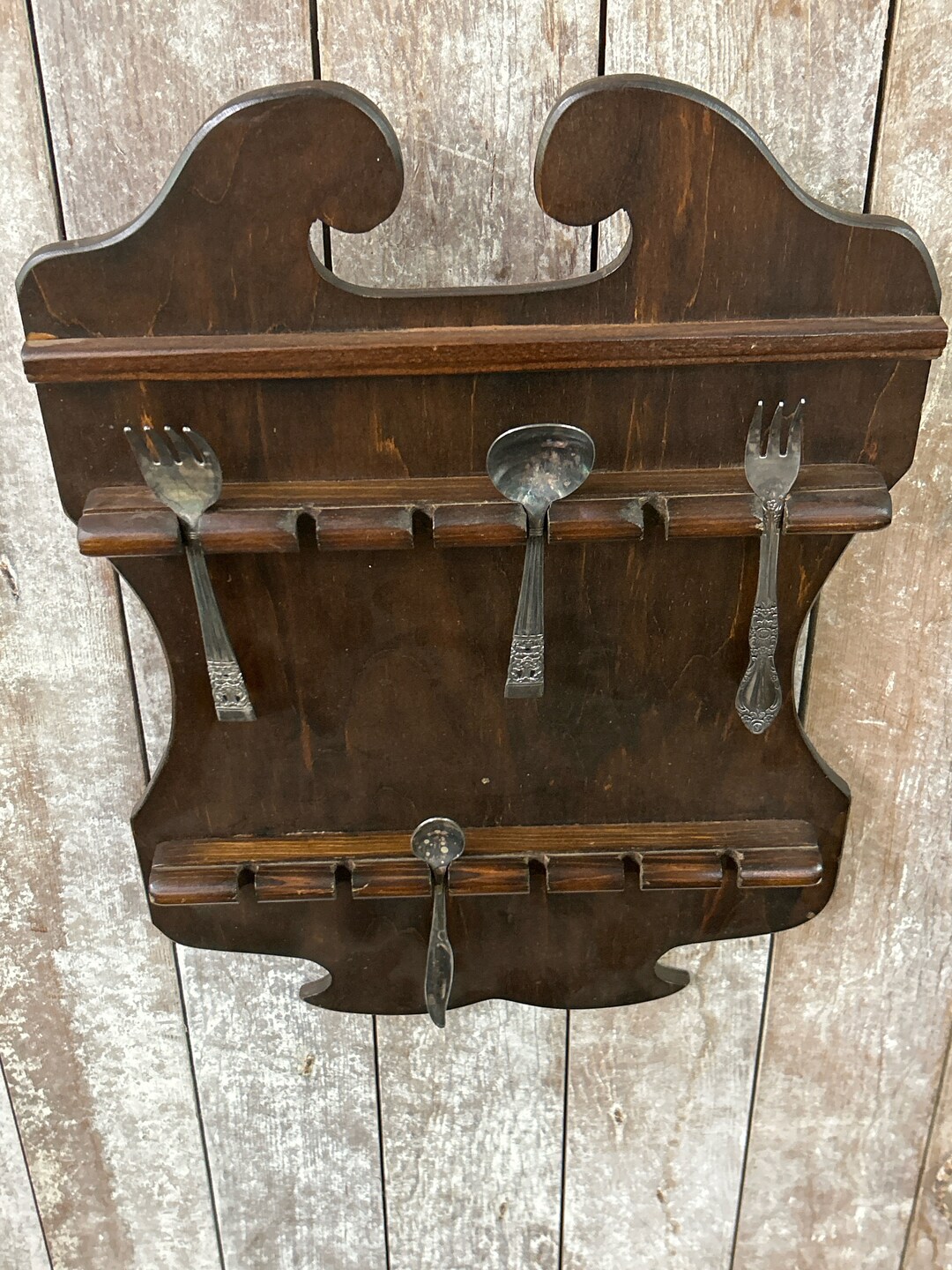Antique Handmade Spoon Display, Collector Spoons - Etsy