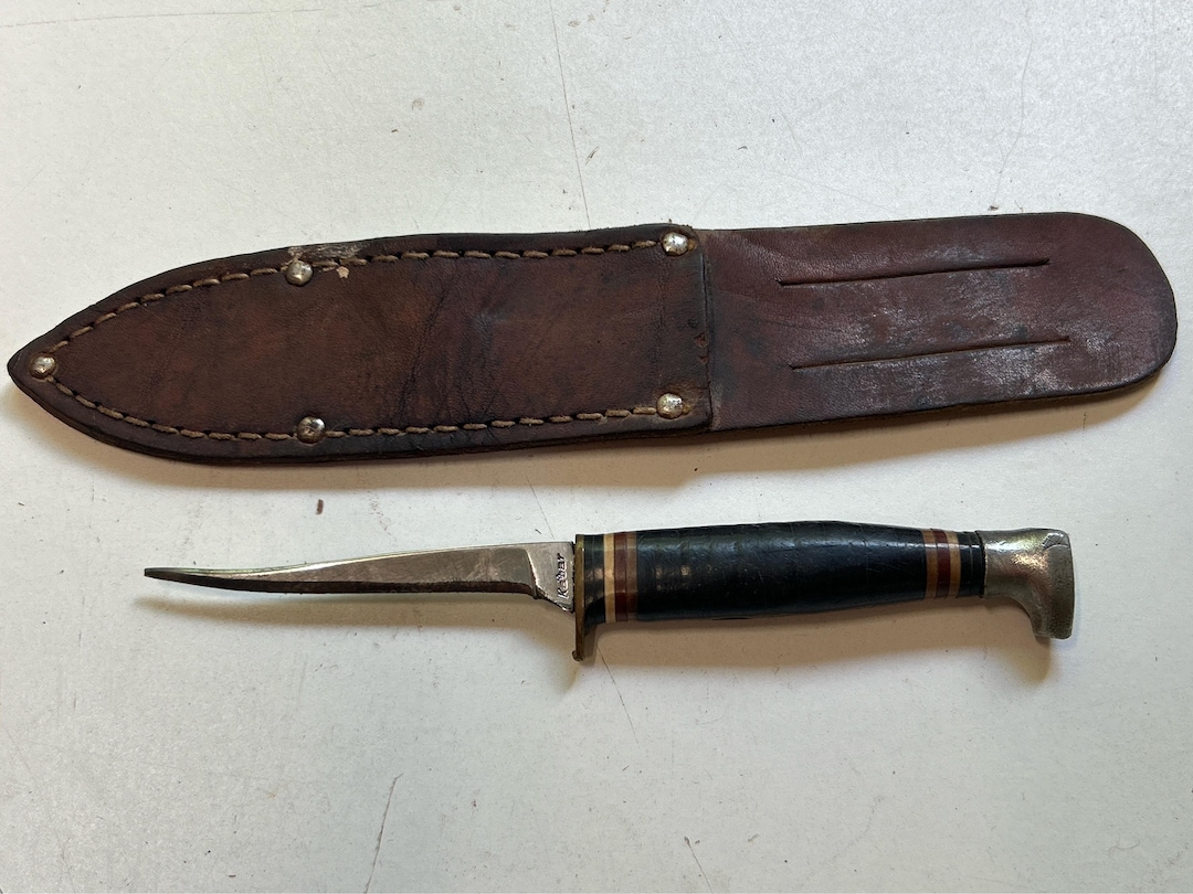 Vintage Kabar Hunting Knife. Skinning Knive. Small Bird and Trout - Etsy