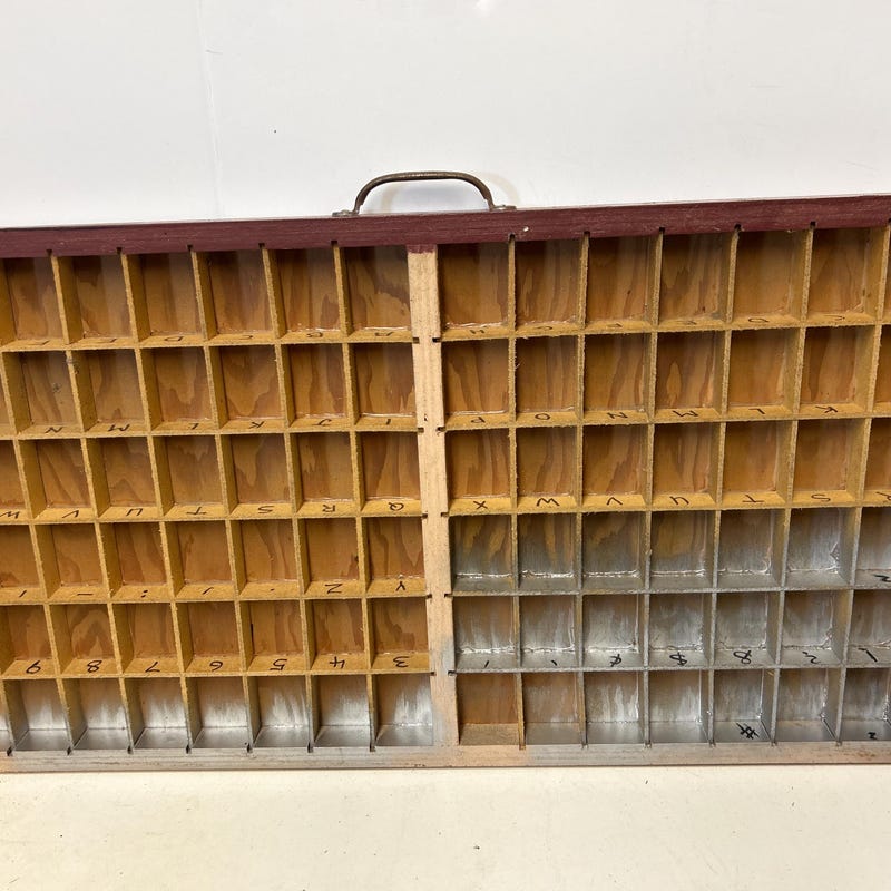 Letterpress Tray - Etsy