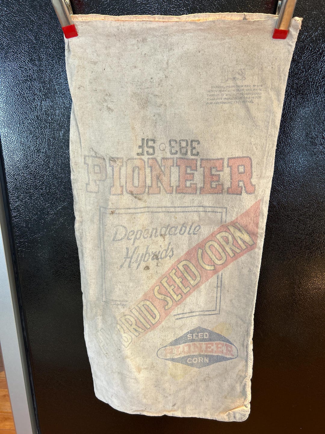 Pioneer,,,vintage Seed Corn Sack.. Cotton, . Feed - Seed Sack, Farm - Etsy