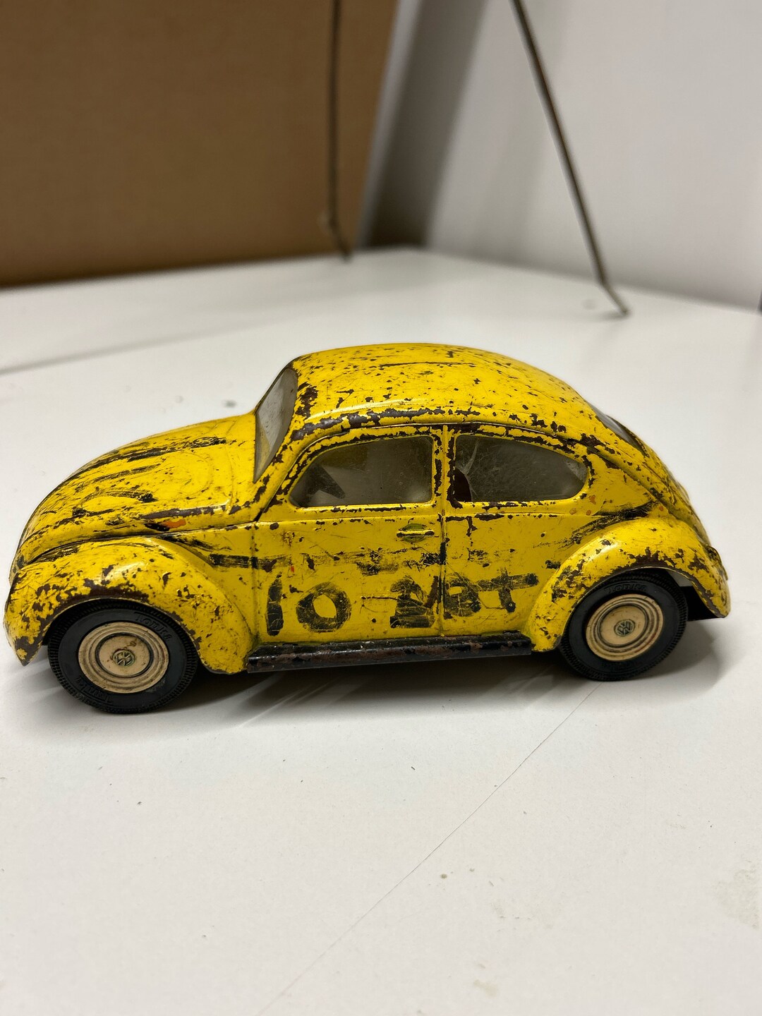 Vintage Yellow VW Volkswagen Beetle Bug Toy Car, Tonka - Etsy