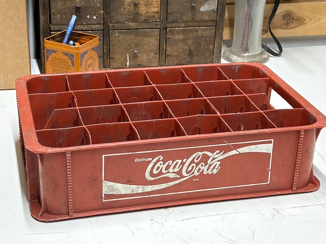 Coke. Coca Cola Crate, Box [cleaned] Shelf Display - Etsy