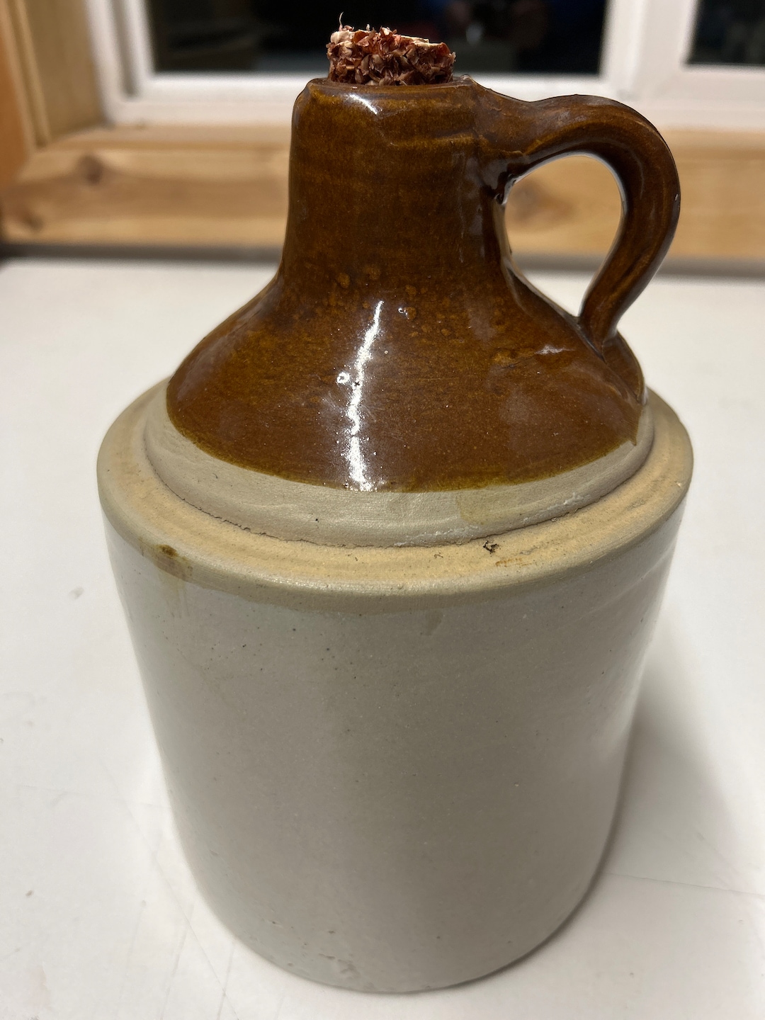 Vintage Crock Jug, 1/2 Gal. ,, Maple Syrup Jug - Etsy