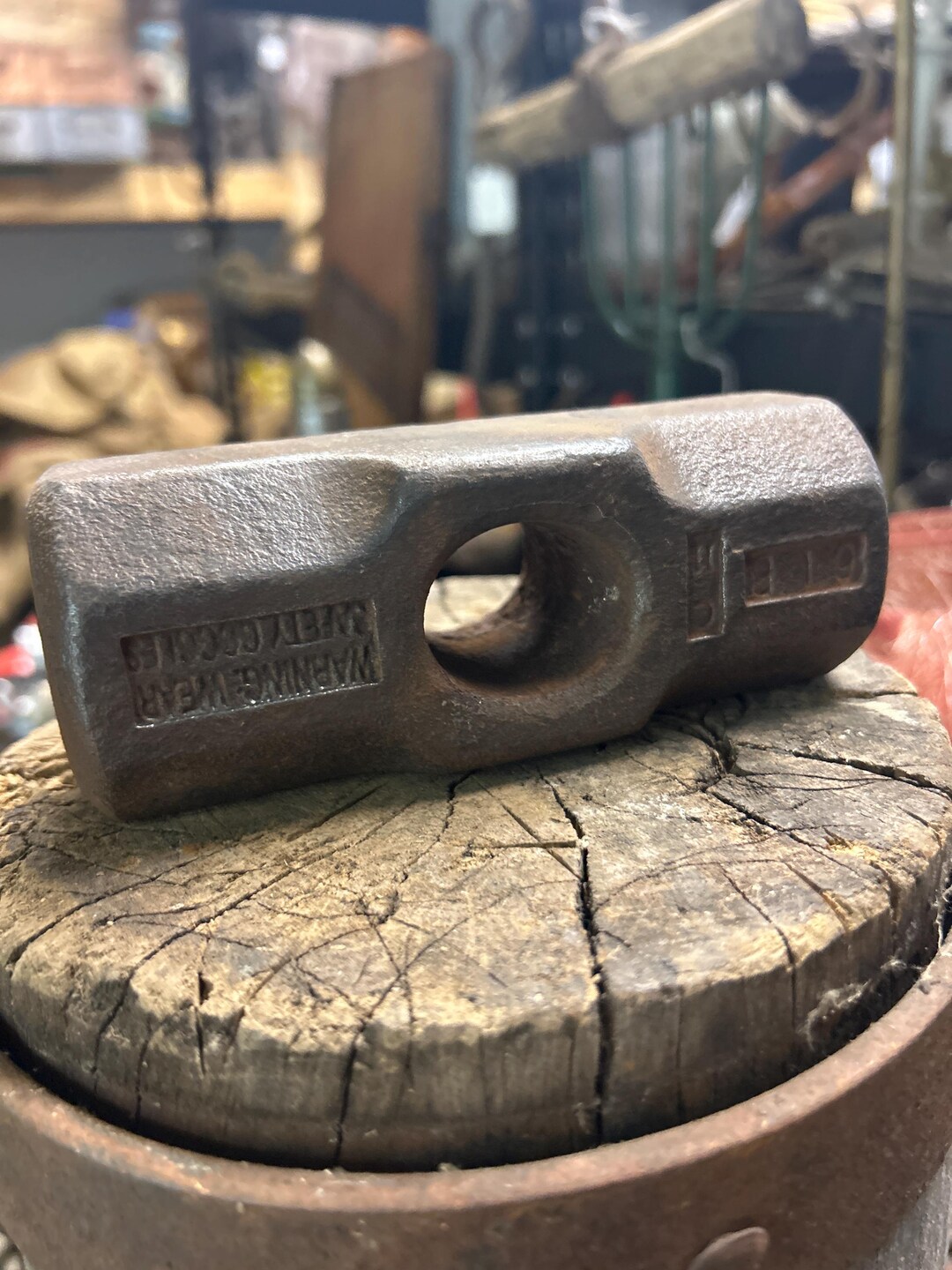 Vintage No.c11 6 Lb Sledge Hammer Head , Anvil ,blacksmith - Etsy