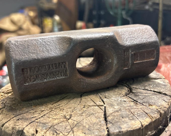 Vintage No.c11 6 Lb Sledge Hammer Head , Anvil ,blacksmith - Etsy