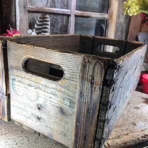 Coke. Coca Cola Wood Crate, Wooden Box [cleaned] Shelf Display, Rare - Etsy