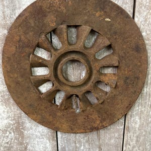 Vintage Industrial Salvage,3 , Metal Gear Sprockets, Farm Salvage ...