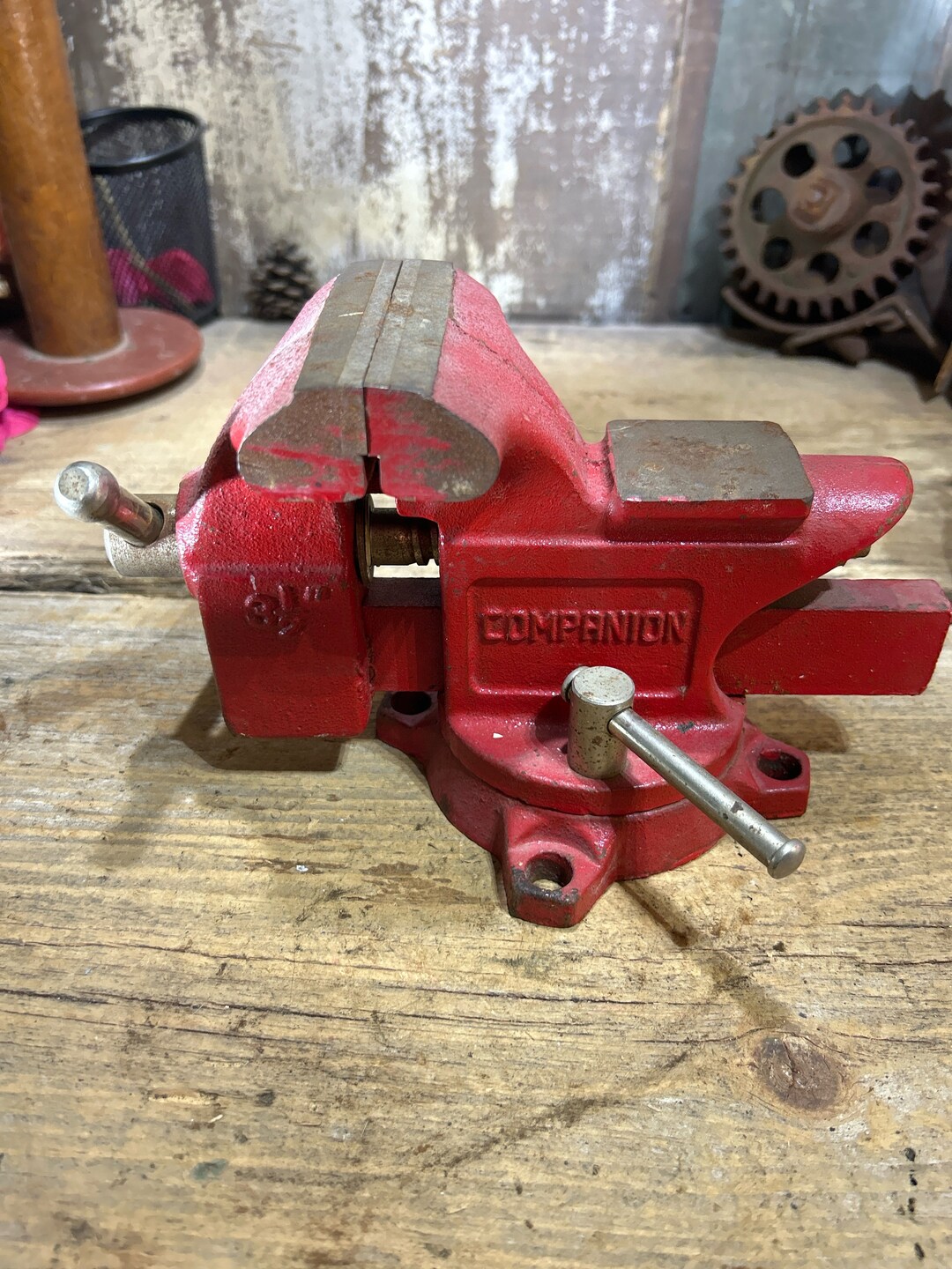 Vintage Champion Small Vice, 3 “ Jaws, Tool. - Etsy