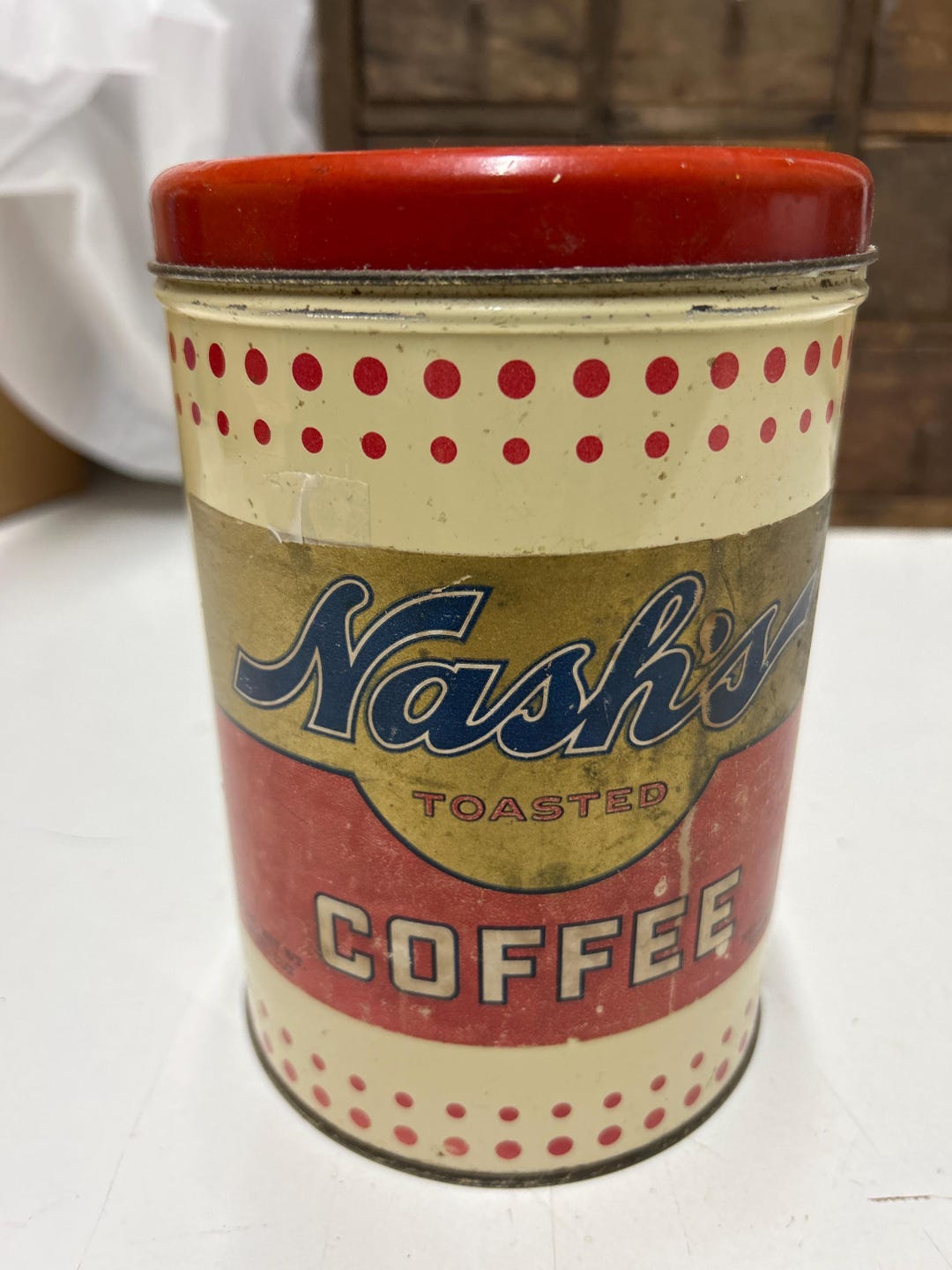 Vintage Nash Coffee Tin From Minneapolis, Minnesota - Etsy