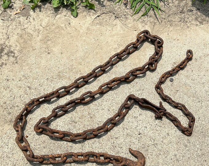 Antique Log Chain, - Etsy
