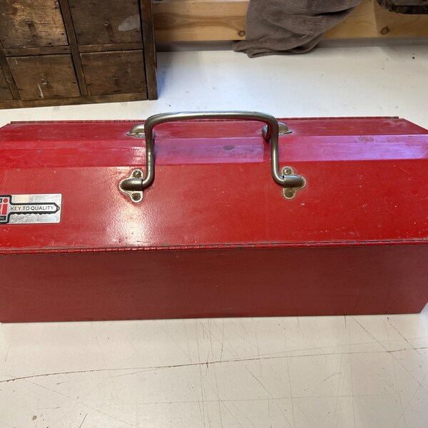 Metal Tool Box - Etsy