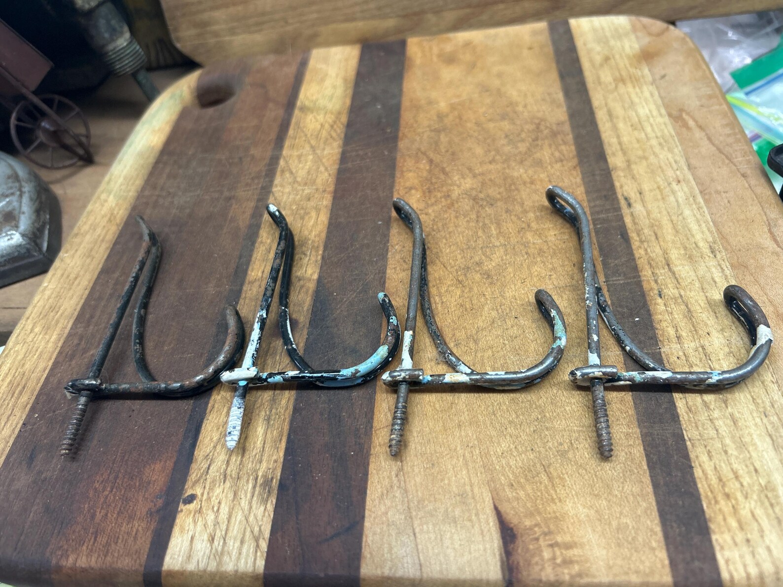 Antique Original Farm Coat Hanger Hooks. Straight off the Farm - Etsy