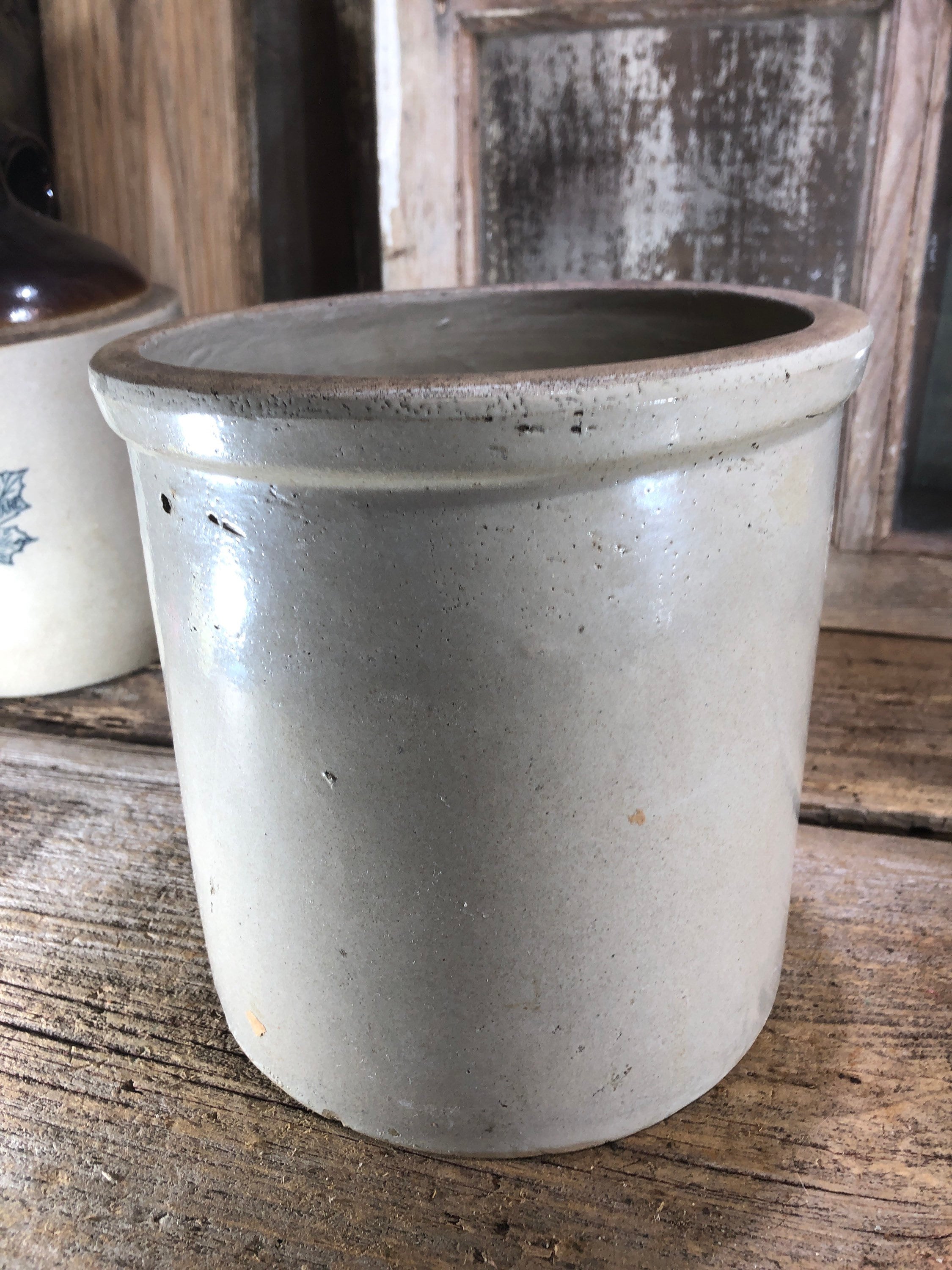 Vintage Farmhouse Crock Ceramic Pottery - Etsy