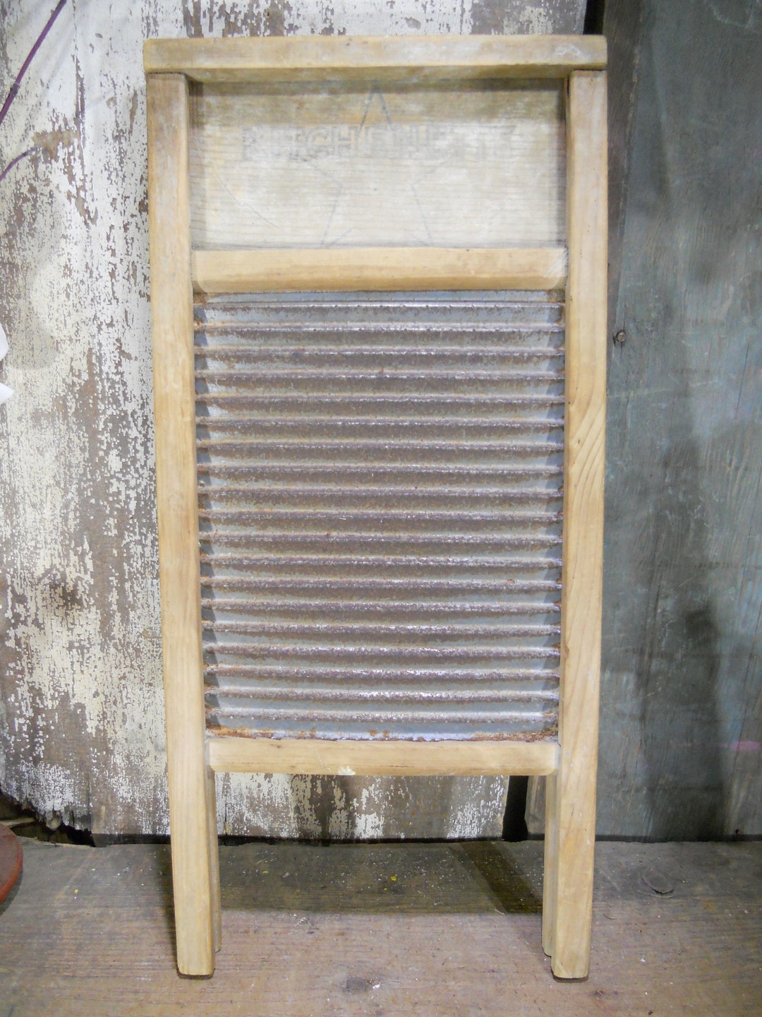 Vintage Washboard Repurpose. Reuse. Kitchenette Brand - Etsy