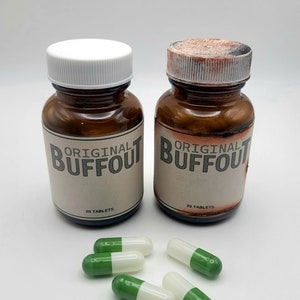 Fallout 4 Inspired Unofficial Weathered or Clean Buffout Glass - Etsy