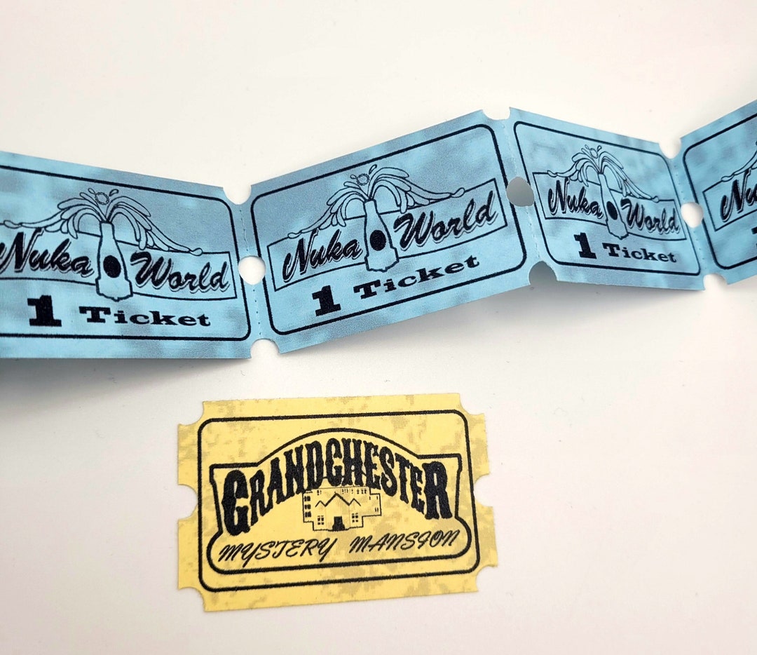 Nuka-cade Tickets & Grandchester Mystery Mansion Set Fallout Nuka World ...