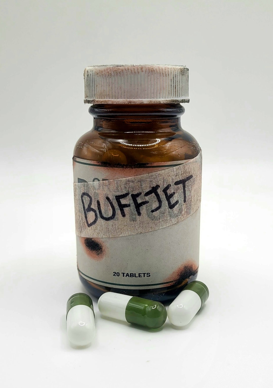 Fallout 4 Inspired Unofficial Weathered Buffjet Crafted Chem Glass ...